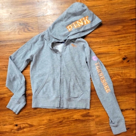 PINK Victoria's Secret | Tops | Very Rare Htf Vs Pink Ut Vols Full Zip ...